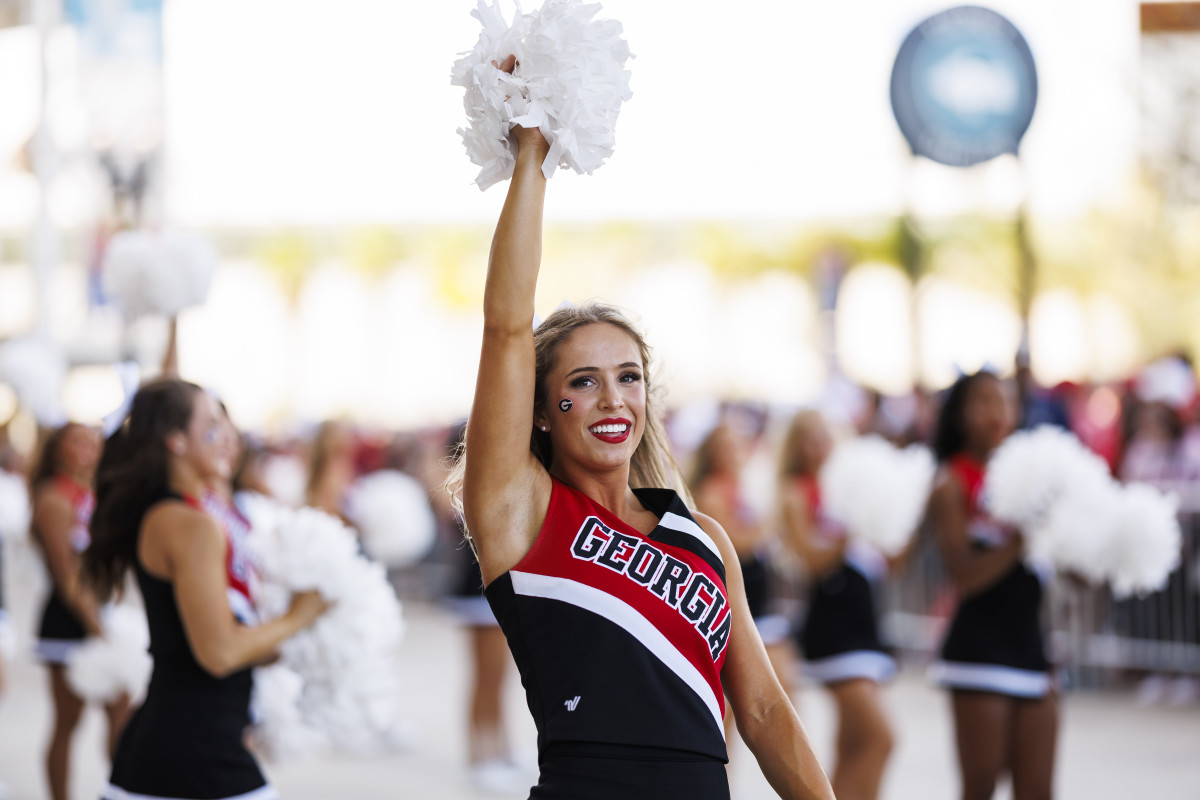 Veteran Georgia Cheerleader Going Viral Before Sugar Bowl Thursday