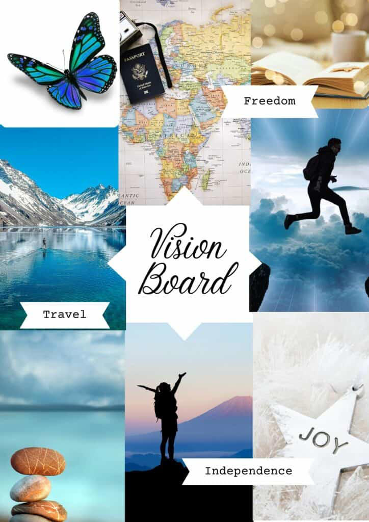 How to make a vision board online + free templates