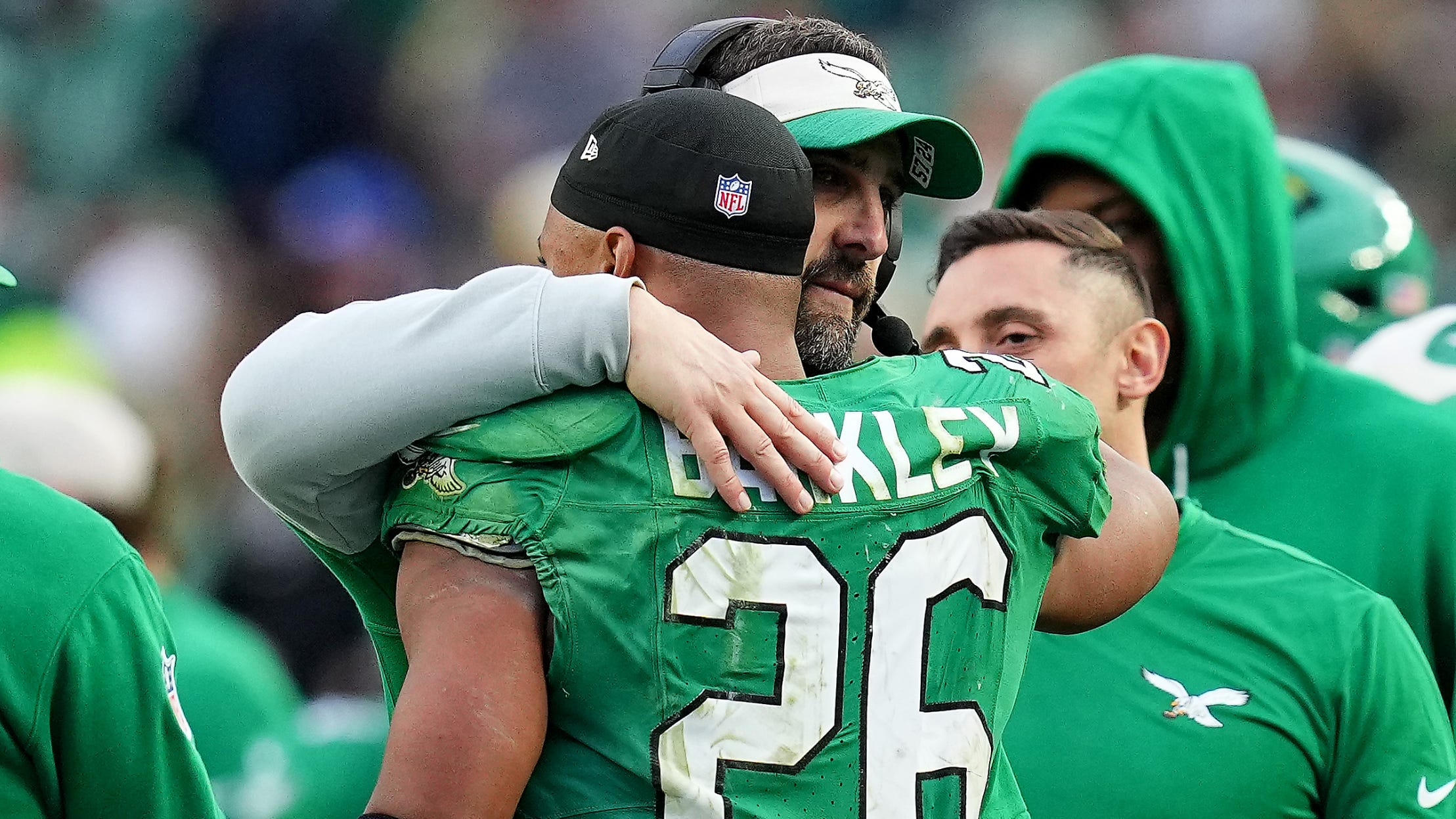 Mike Quick 'agrees completely' with Eagles' decision to rest Saquon Barkley