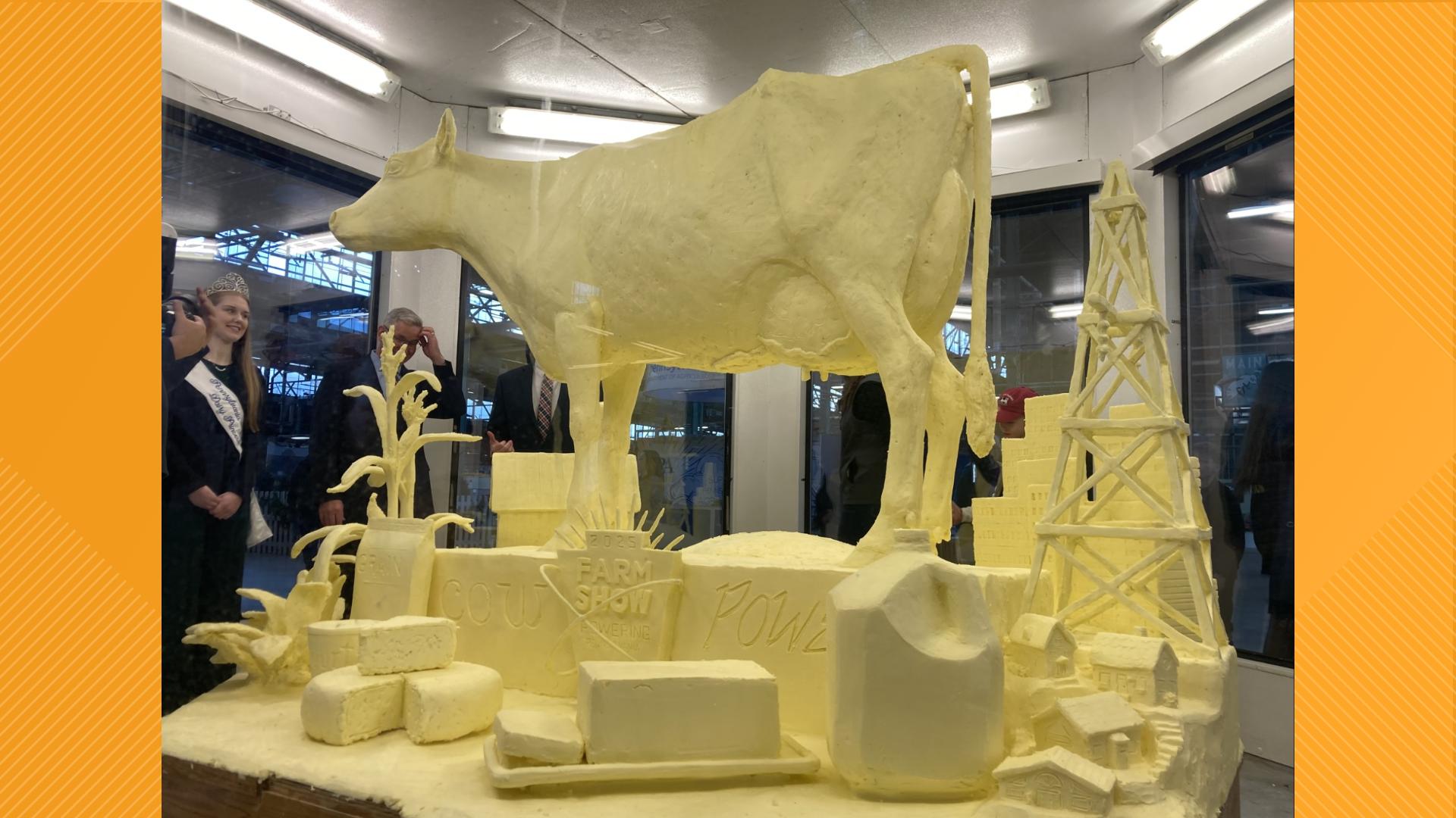 Butter sculpture returns to Pennsylvania Farm Show for 34th year