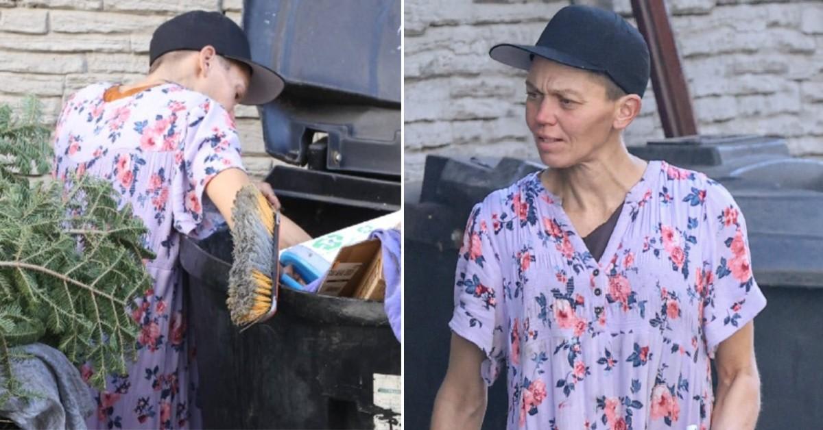 Homeless Former Supermodel Loni Willison Seen Digging Through Dumpster ...