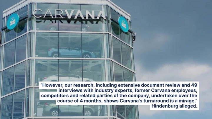 Hindenburg Shorts Carvana Stock, Claims Used Car Retailer's Turnaround ... Hindenburg Shorts Carvana Stock, Claims Used Car Retailer's Turnaround ...