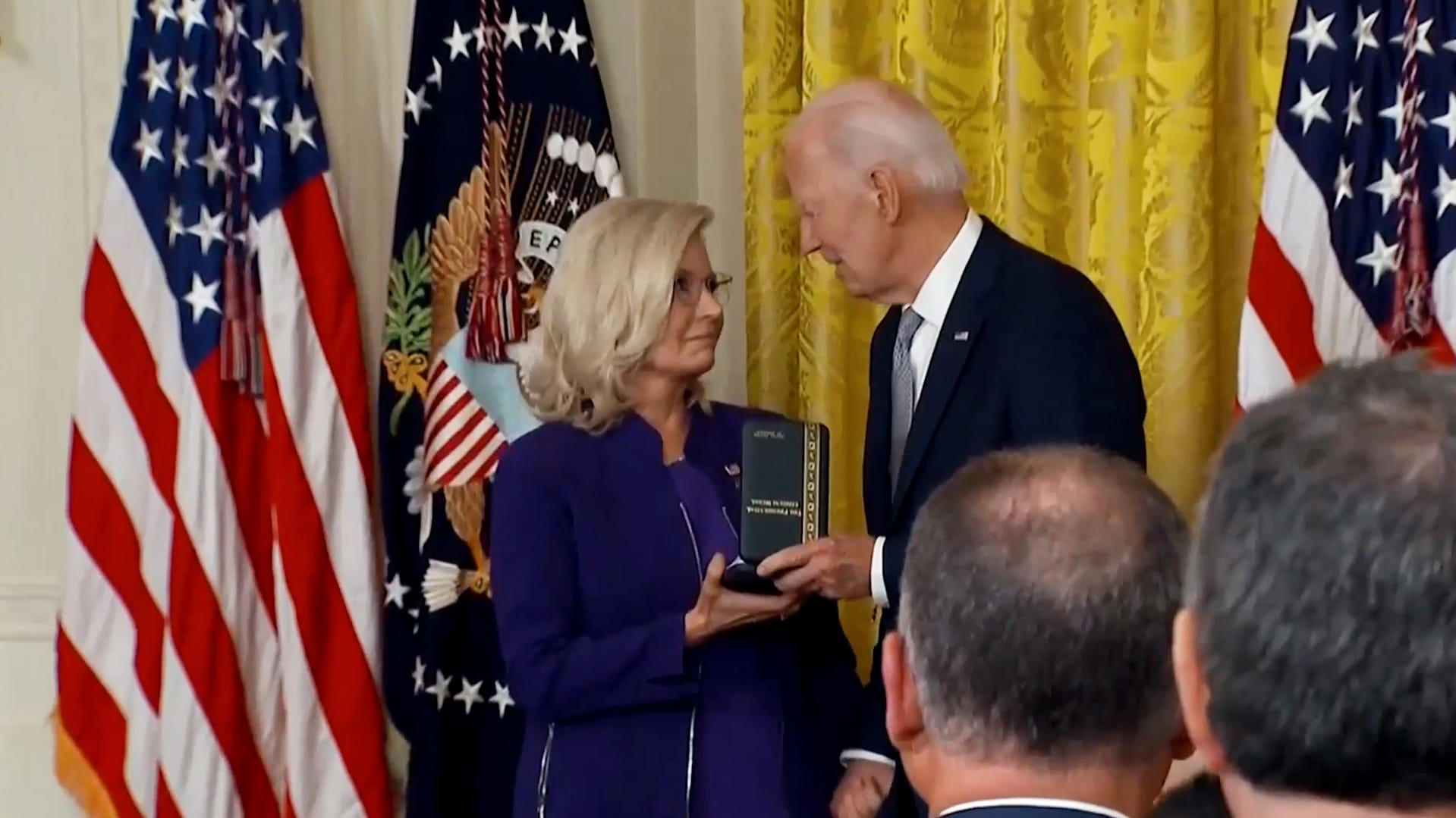 Biden honors Jan. 6 committee leaders Cheney, Thompson with ... Biden honors Jan. 6 committee leaders Cheney, Thompson with ...