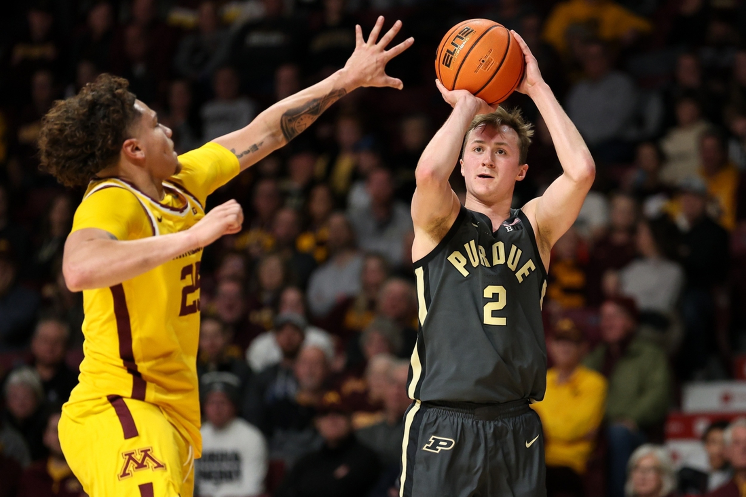 Fletcher Loyer's sharp shooting guides No. 20 Purdue past Minnesota