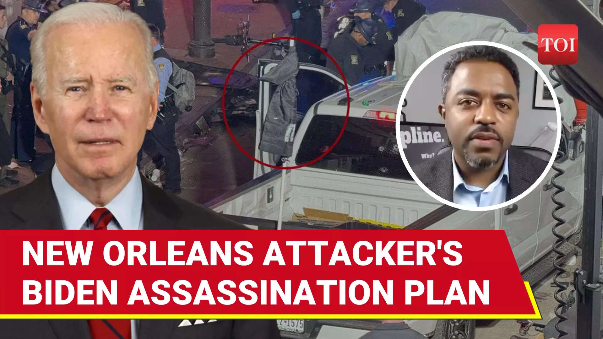 New Orleans: 'Shams-ud-Din Wanted To Kill Biden' | FBI's 5 Shocking ...