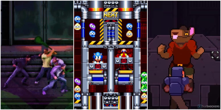 10 Modern Games With Retro Throwback Sections