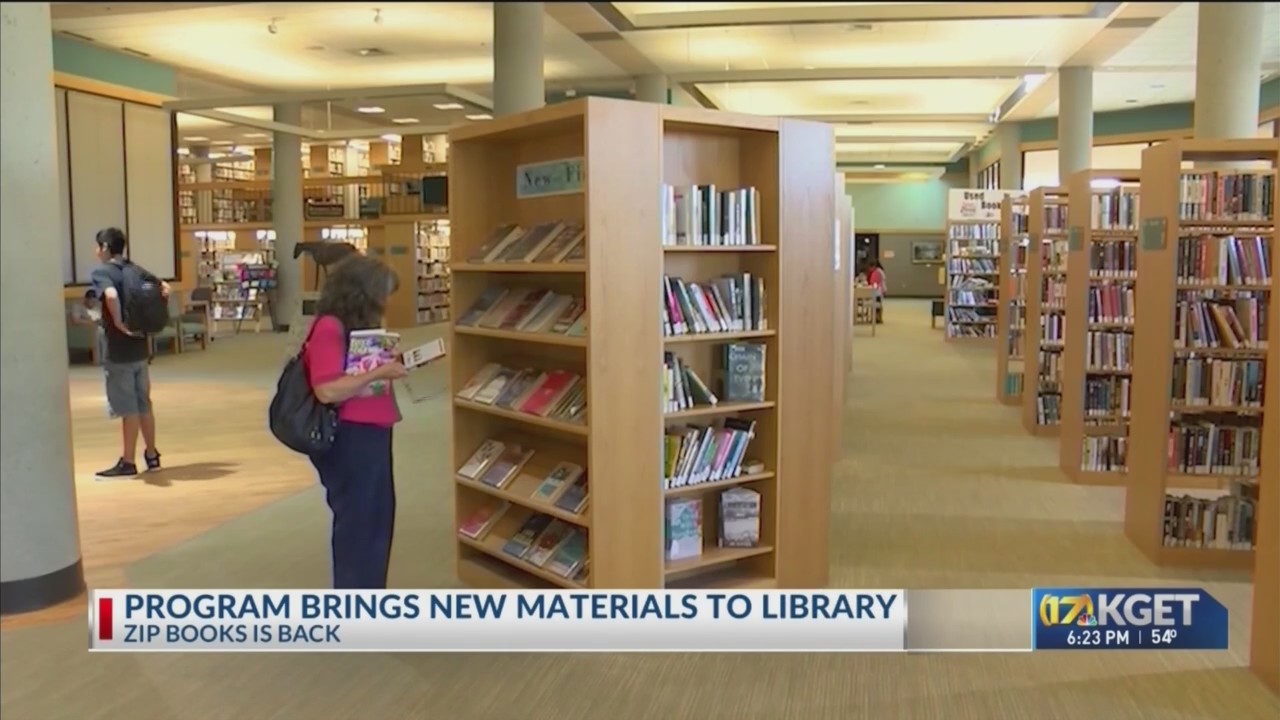 Zip Books returns to Kern County Library