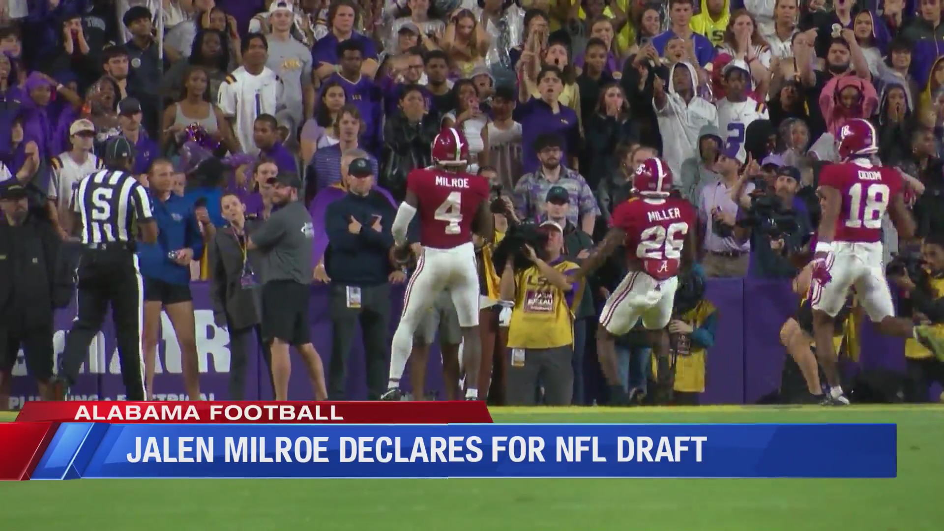 Alabama Quarterback Jalen Milroe Declares for 2025 NFL Draft