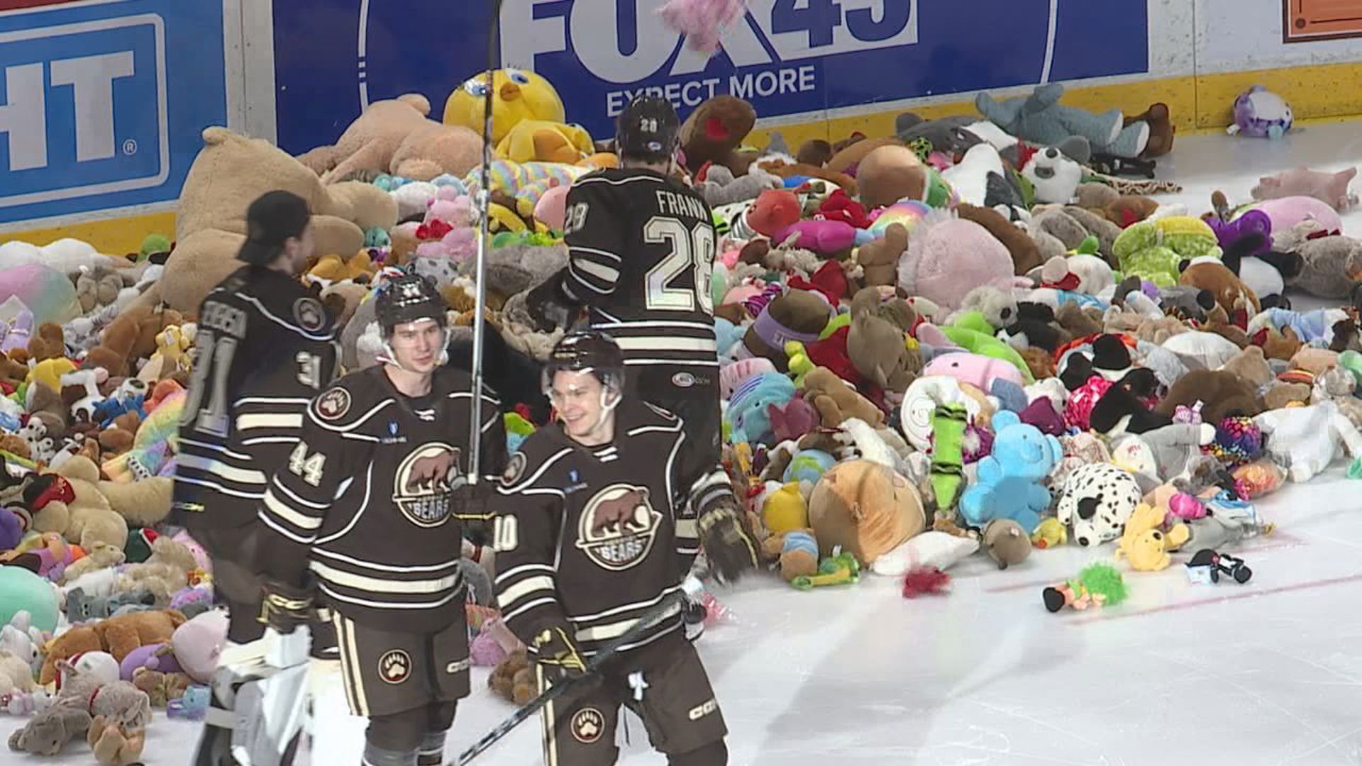 The history of Hershey's Teddy Bear Toss