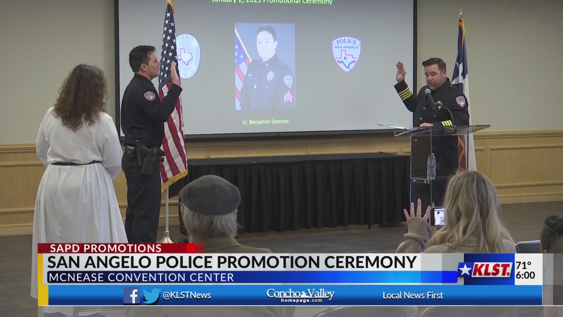 3 new police officers join SAPD