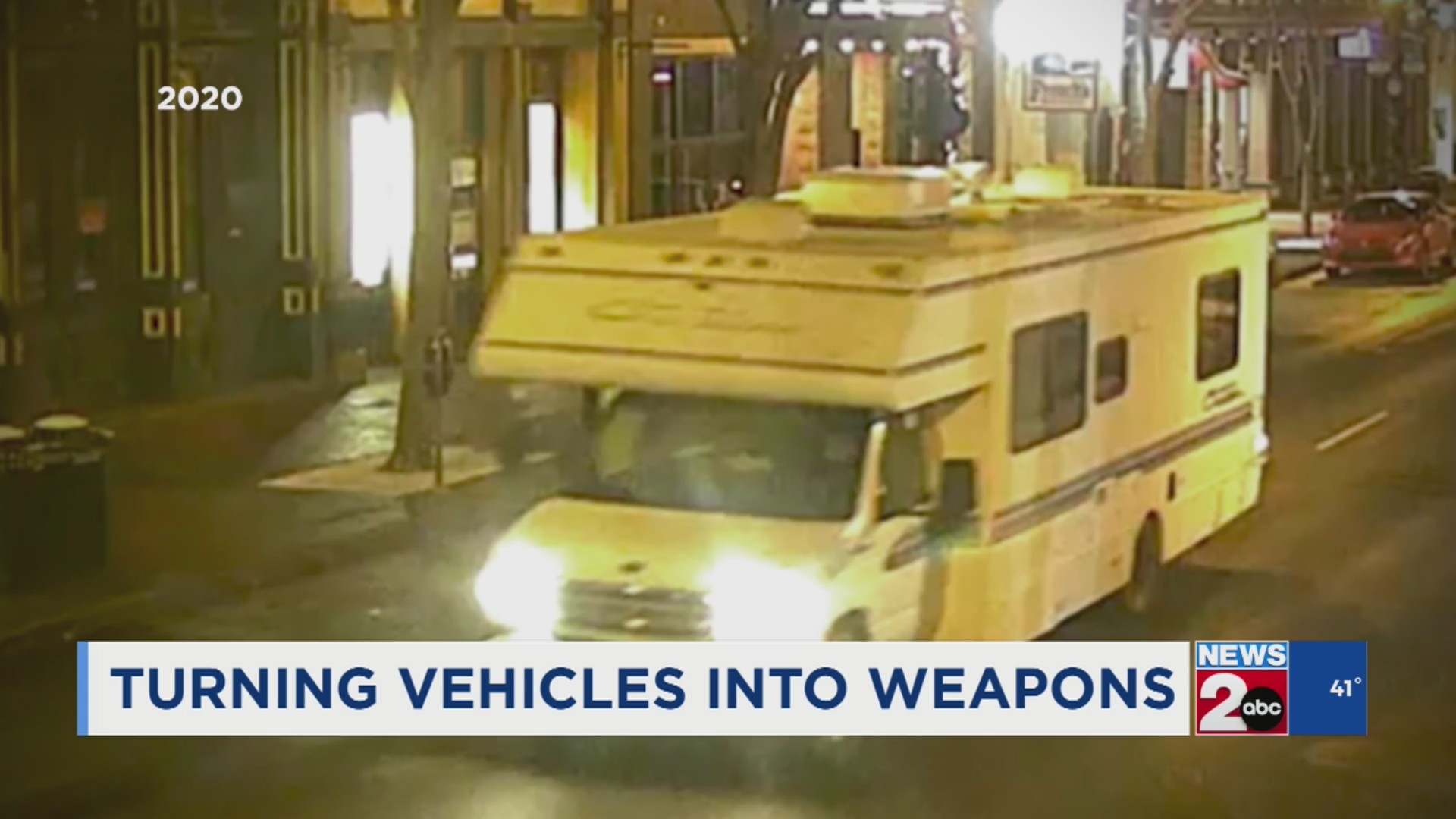 Turning vehicles into weapons