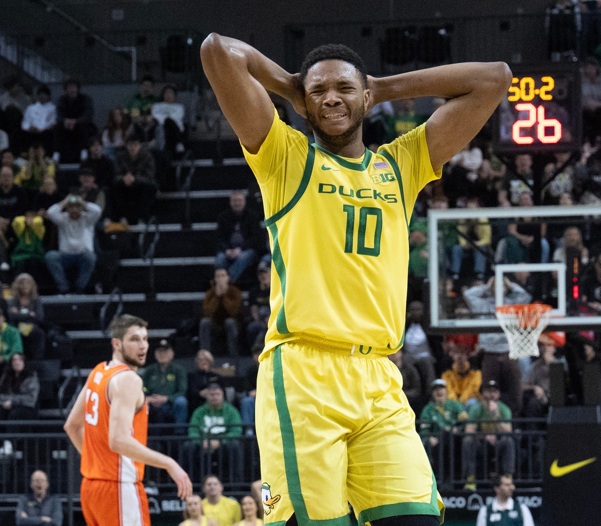 Oregon men's basketball gives up most points in almost 60 years in loss ...