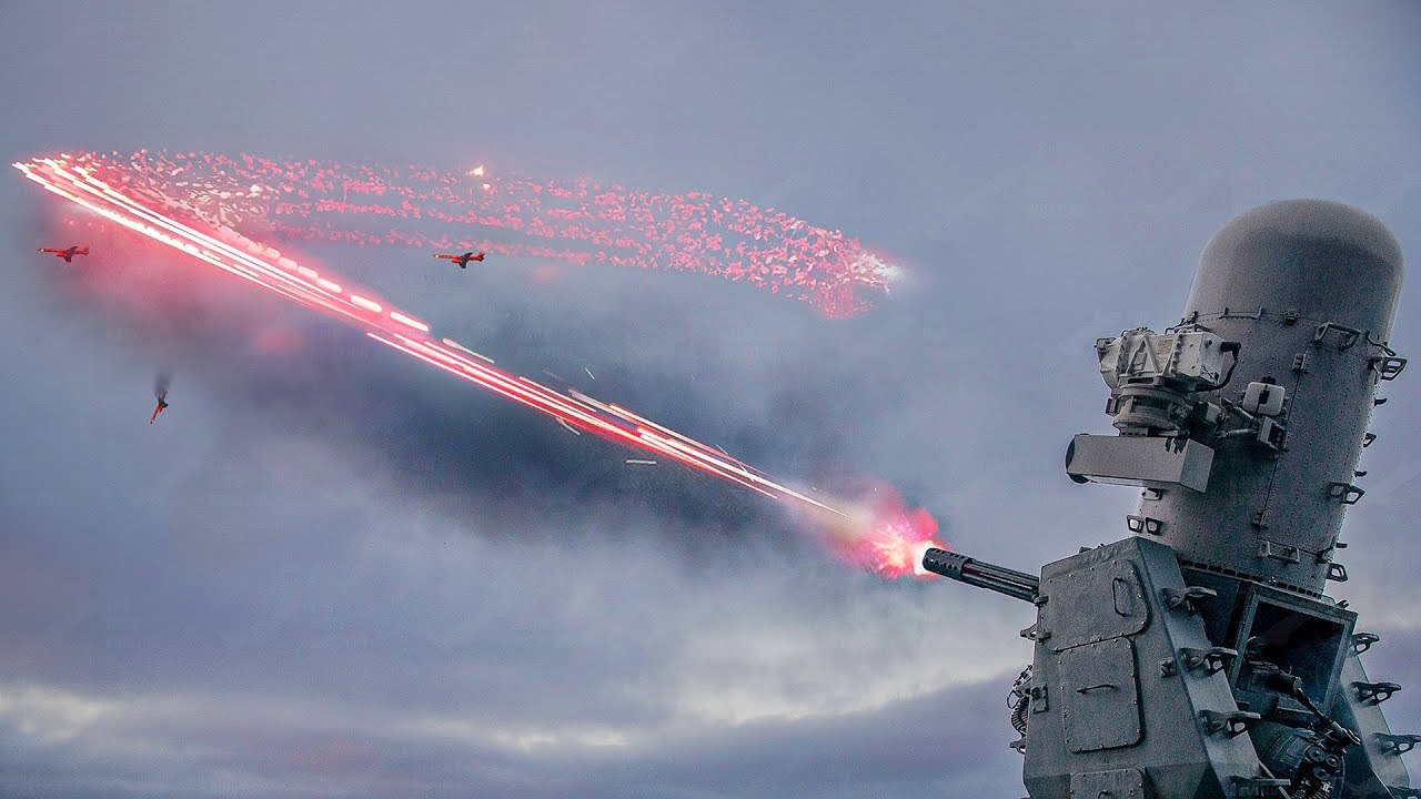 US Loading & Firing Super Scary $20 Million Gatling Gun in Middle of Night