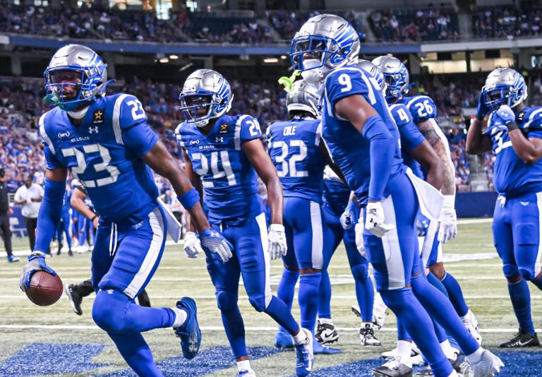 St. Louis Battlehawks release 2025 schedule; Six of 10 games at home