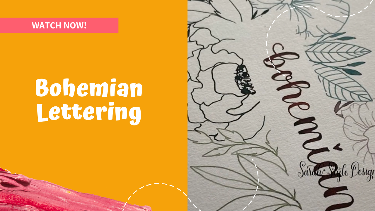 Bohemian Lettering