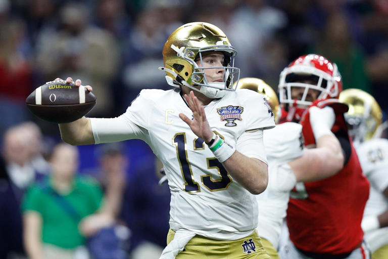 CFP quarterfinal: Notre Dame vs. Georgia, how the points were scored