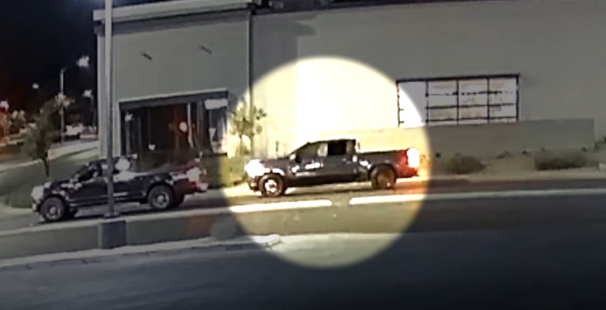 Video shows suspect vehicle involved in deadly Las Vegas road rage shooting