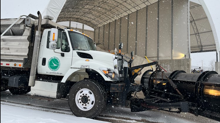 Ohio Department of Transportation prepares for incoming snow Friday and ...