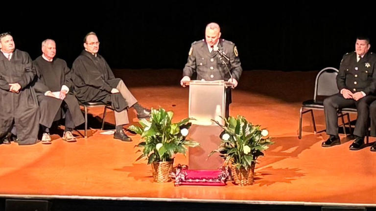 Chad Spence sworn in as St. Joseph County sheriff, vows to bring ...