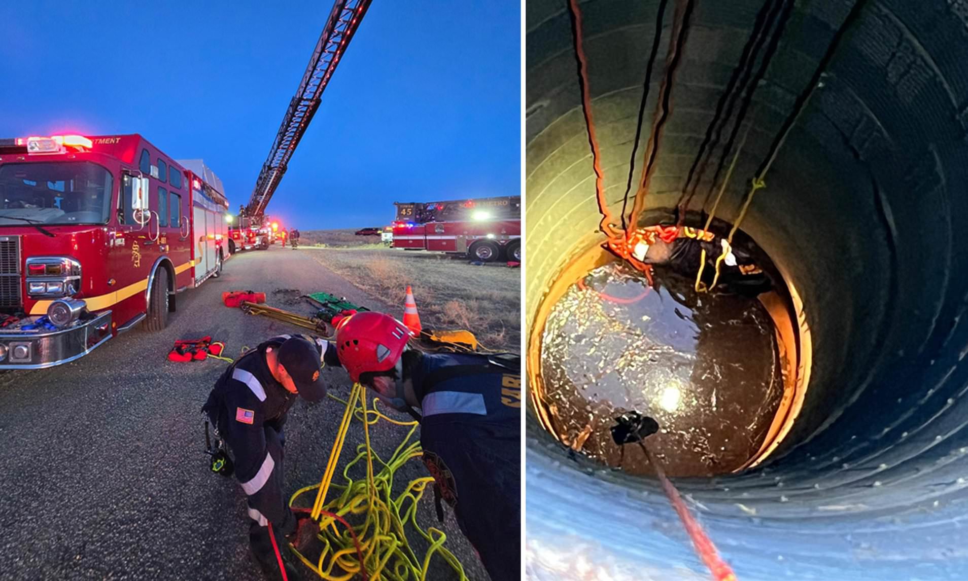 Teen miraculously rescued after falling down abandoned missile silo