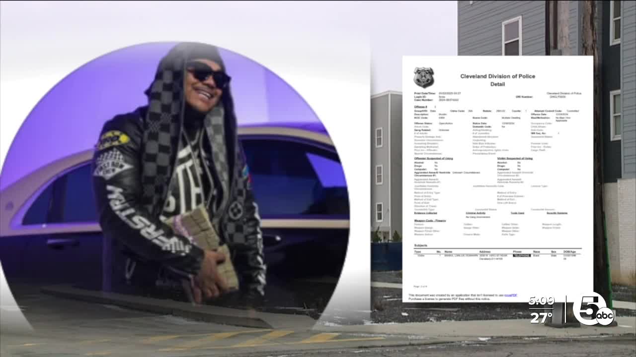 Cleveland rapper shot, killed inside Slavic Village apartment