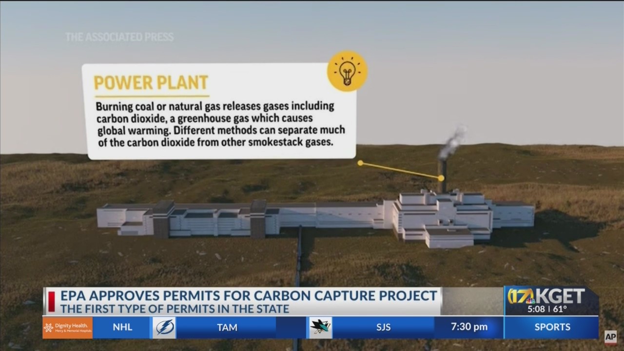EPA approves permits for Carbon Capture Project