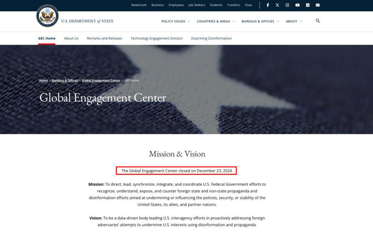 Biden admin ‘rebranding’ State Dept’s controversial Global Engagement ... Biden admin ‘rebranding’ State Dept’s controversial Global Engagement ...