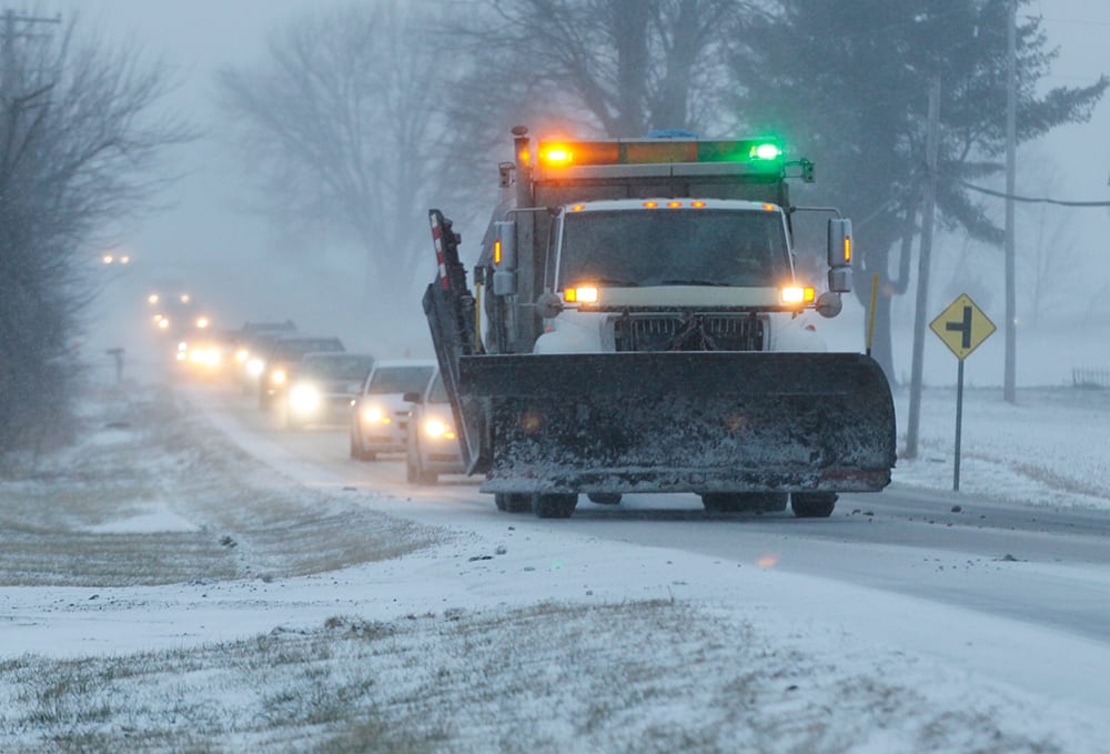 Drivers encouraged to prepared with accumulating snow expected