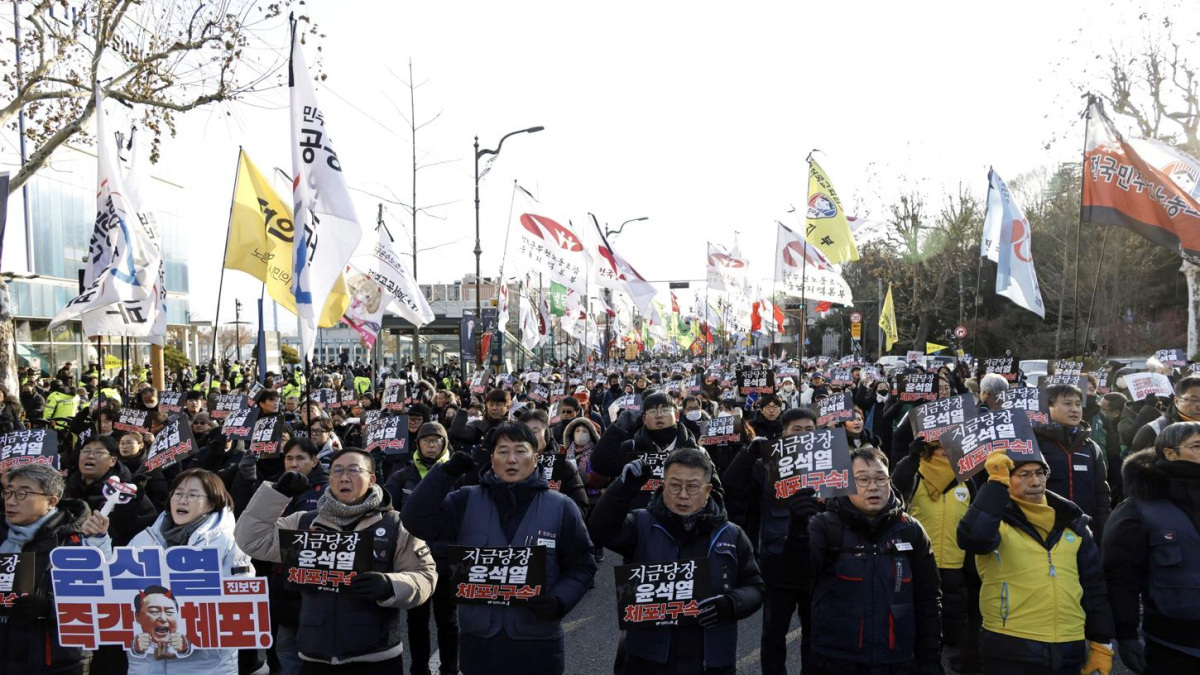 Cancelan el arresto del presidente surcoreano Yoon Suk-yeol ante la ... Cancelan el arresto del presidente surcoreano Yoon Suk-yeol ante la ...