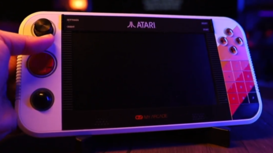 Atari's Gamestation Go Rolls the Trak-Ball, Paddle, and Keypad ...