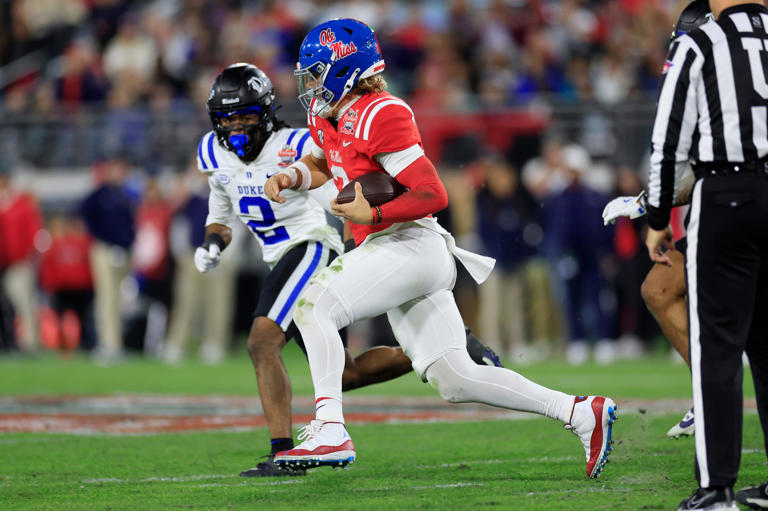 Jaxson Dart's Jacksonville night: Inside Ole Miss QB's record-breaking ...