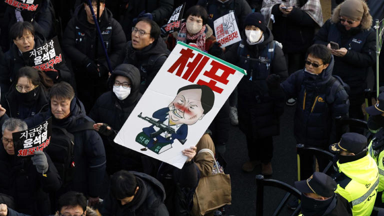 Cancelan arresto del presidente surcoreano ante la obstrucción de su ... Cancelan arresto del presidente surcoreano ante la obstrucción de su ...