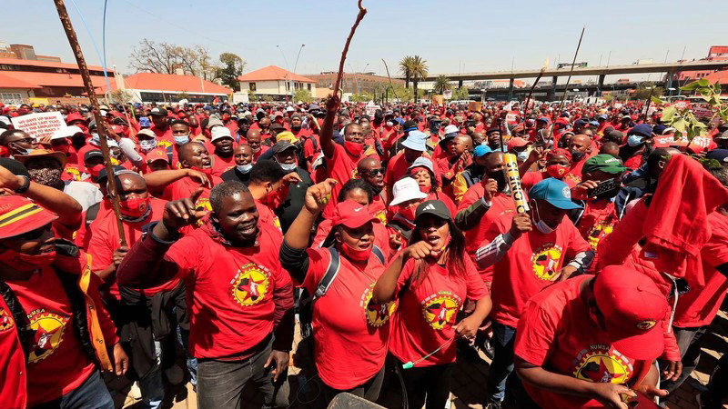 Numsa slams ANC and DA's failed neo-liberal policies as South Africa ... Numsa slams ANC and DA's failed neo-liberal policies as South Africa ...