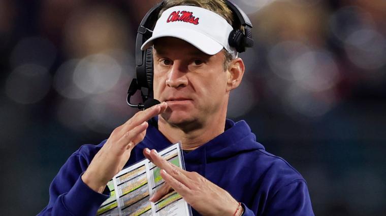 Ole Miss head football coach Lane Kiffin has two-word response to Dave ...