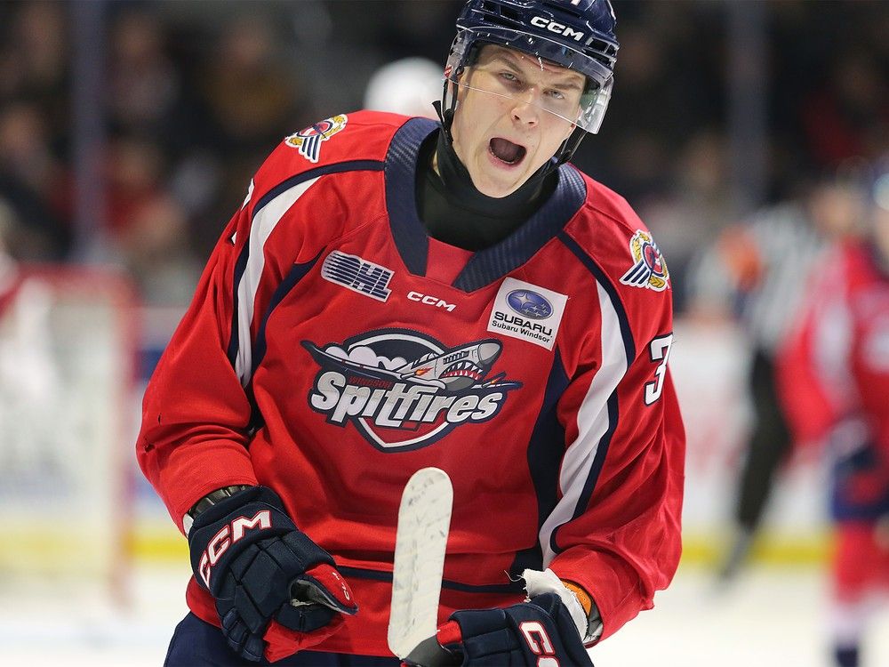 Spitfires' Protas wins William Hanley Trophy as OHL's most ...