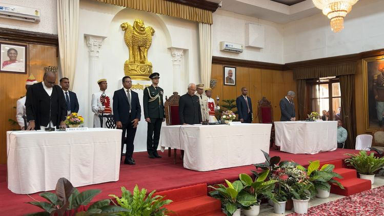 Ajay Kumar Bhalla takes oath as Manipur Governor Ajay Kumar Bhalla takes oath as Manipur Governor