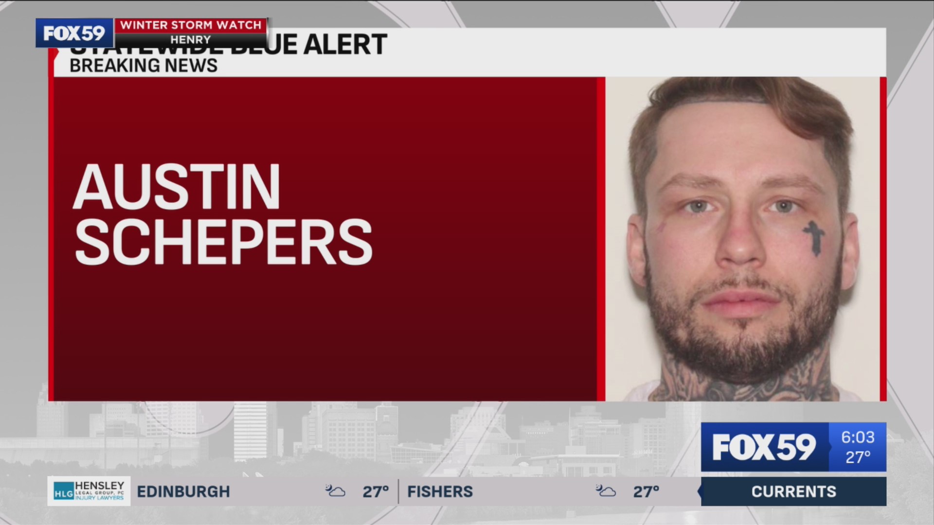 Blue Alert: ISP searching for suspect in shooting of Orange County deputy