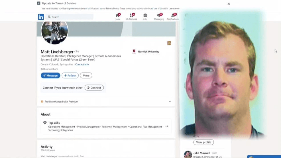 Who is Matthew Livelsberger, Army Green Beret accused of Cybertruck ...