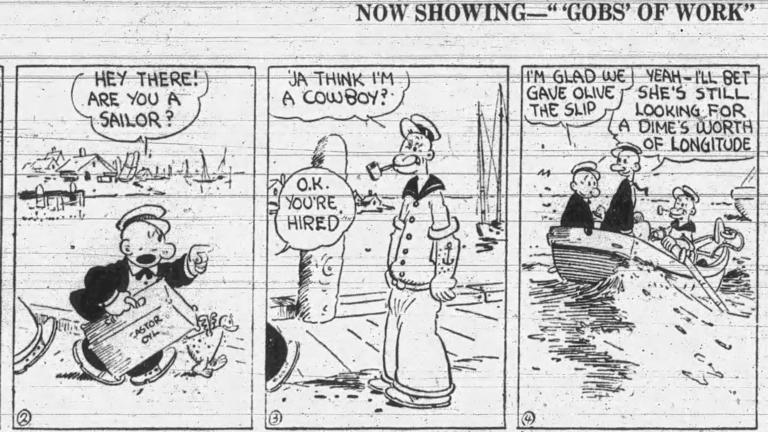 Popeye, Tintin and A Farewell to Arms enter public domain in 2025