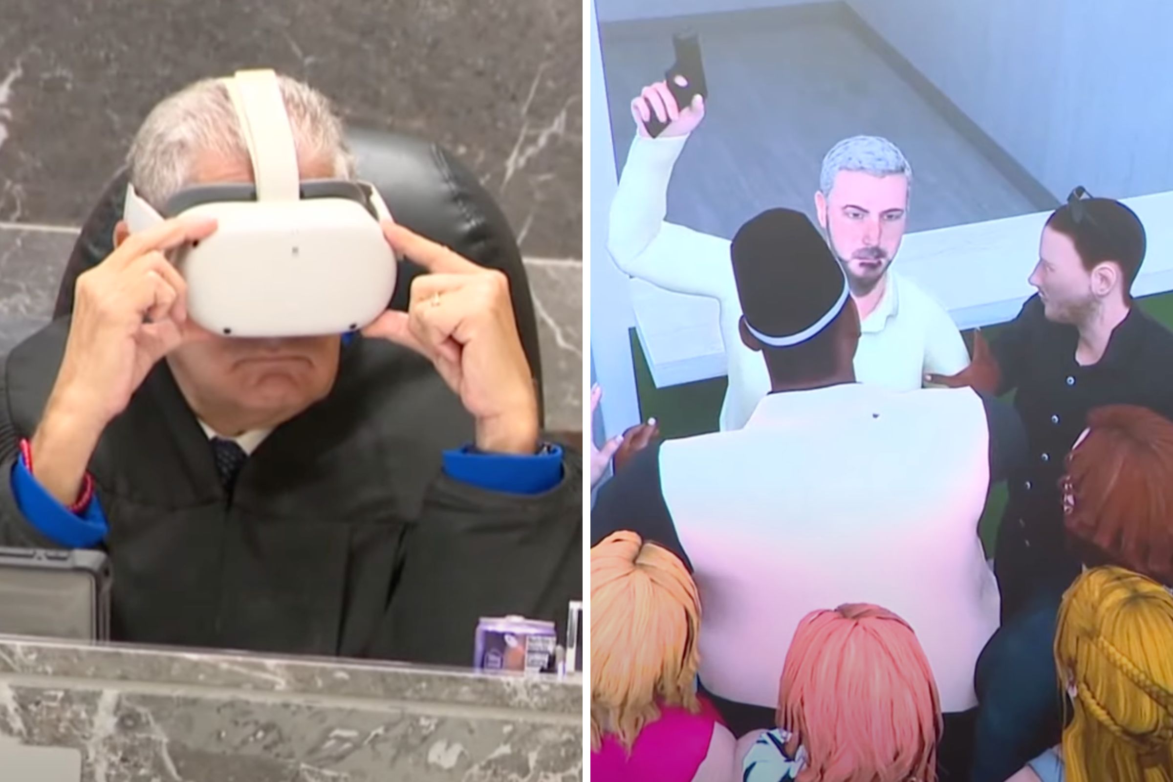 Florida Judge Wears VR Headset To Step Inside Simulation of Crime Scene