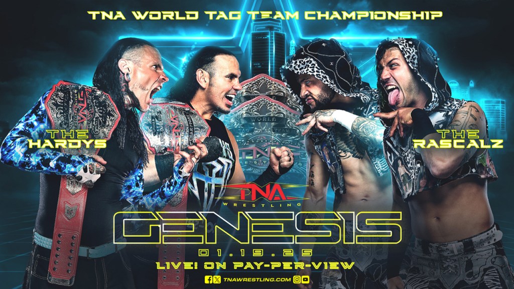 The Hardys vs. The Rascalz Announced for TNA Genesis