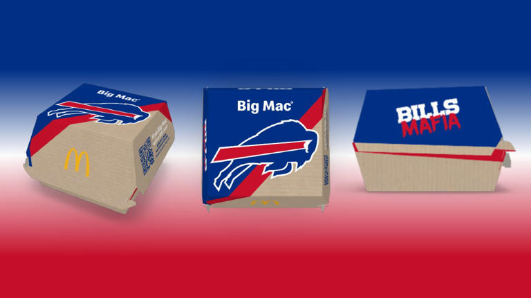 McDonald’s in New York offering special Buffalo Bills Big Mac boxes