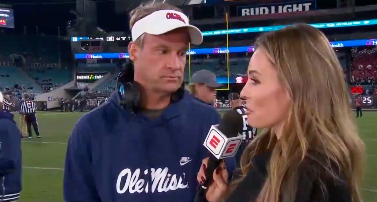 Lane Kiffin Mocked Rival SEC Quarterback During Gator Bowl Interview