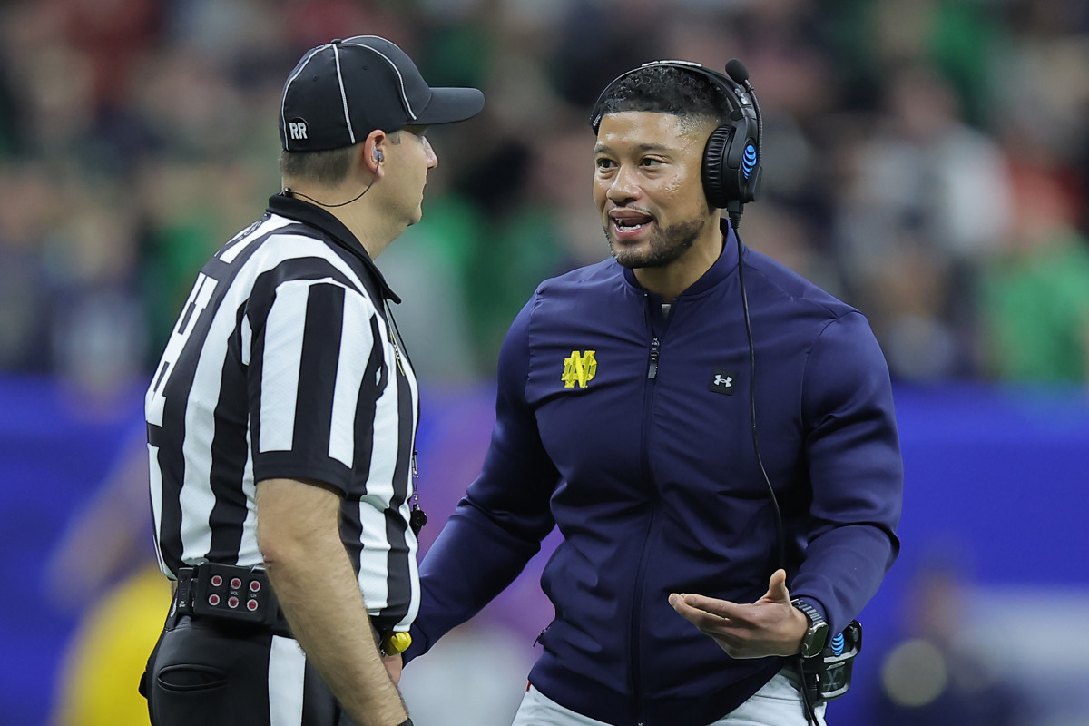 Marcus Freeman Announces Decision On Notre Dame Remaining Independent