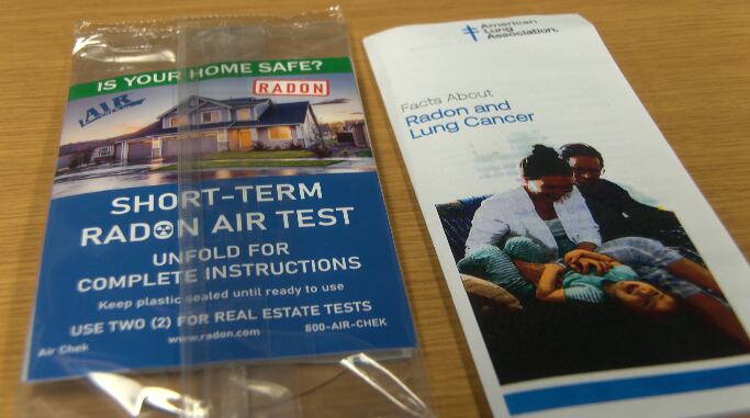 Outagamie County Public Health out of free radon test kits