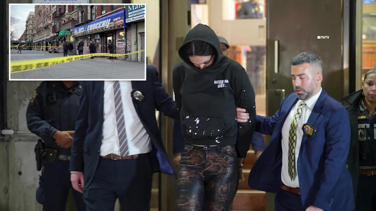 NYC postal worker stabbed to death over spot in deli line; woman charged NYC postal worker stabbed to death over spot in deli line; woman charged