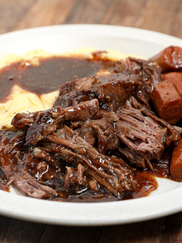 Slow Cooked Classic Pot Roast | Tender, Flavorful & Easy to Make