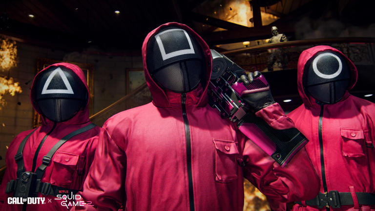 Get Free Skins in the Call of Duty Squid Game Crossover Live Now