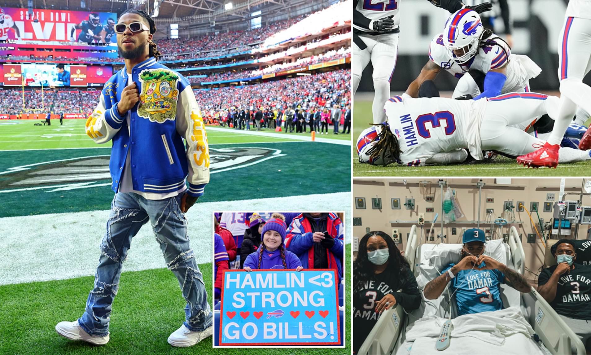 Damar Hamlin speaks out on two-year anniversary of his near-fatal ...