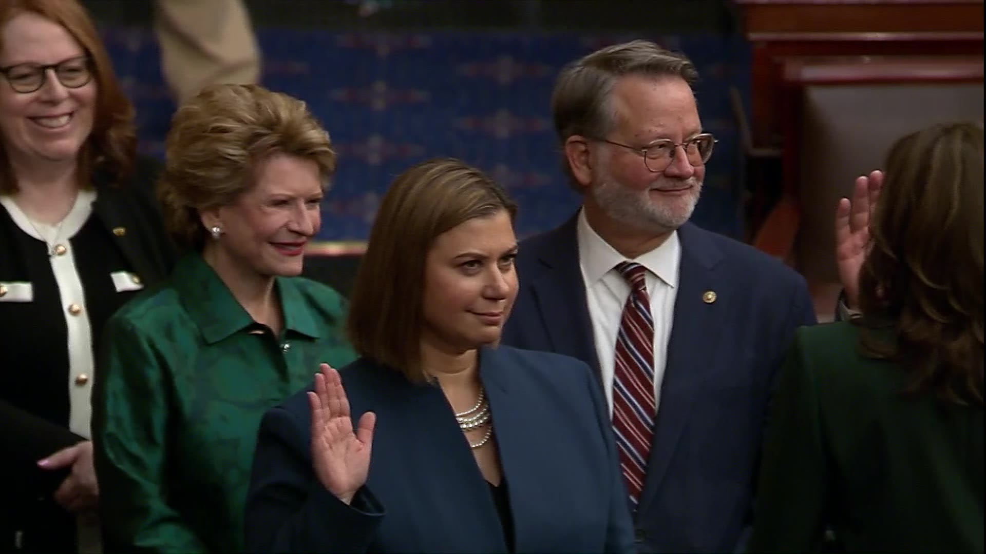 Elissa Slotkin sworn in to US Senate